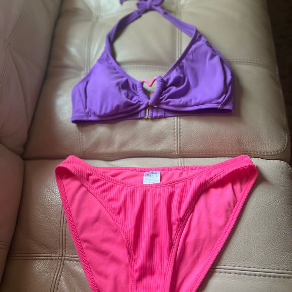 wild fable | Swim | Wild Fable Purple Heart Bikini | Poshmark